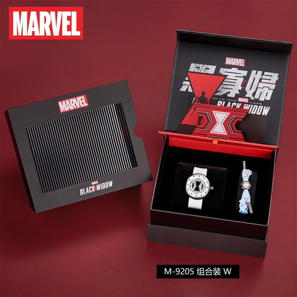 Disney Marvel Watch Black Widow Avengers Women's Quartz Trend Sports ...