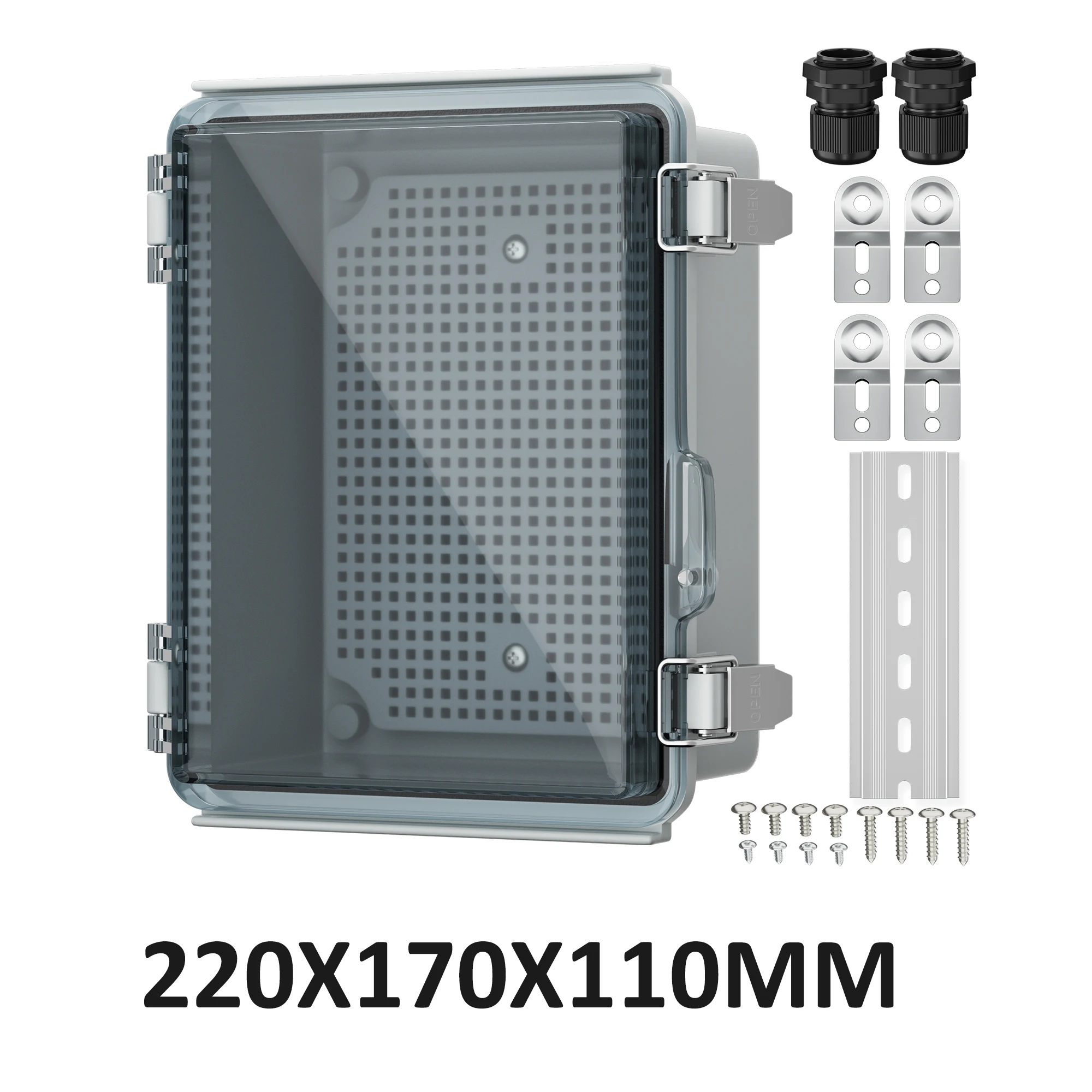 DaierTek-Outdoor-WiFi-Enclosure-Weatherproof-Locking-Outdoor-WiFi-Box ...