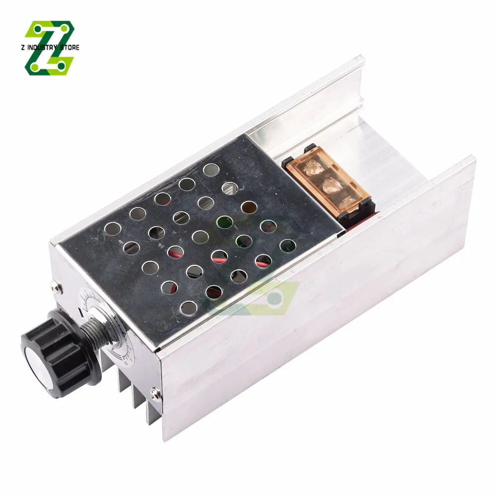 6000W Speed Controller High Power SCR Voltage Regulator Dimmer Switch ...