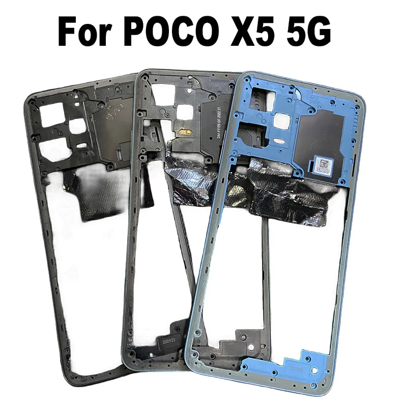 For-Xiaomi-Poco-X5-5G-Middle-Frame-LCD-Front-Frame-HousingBezel-Plate ...