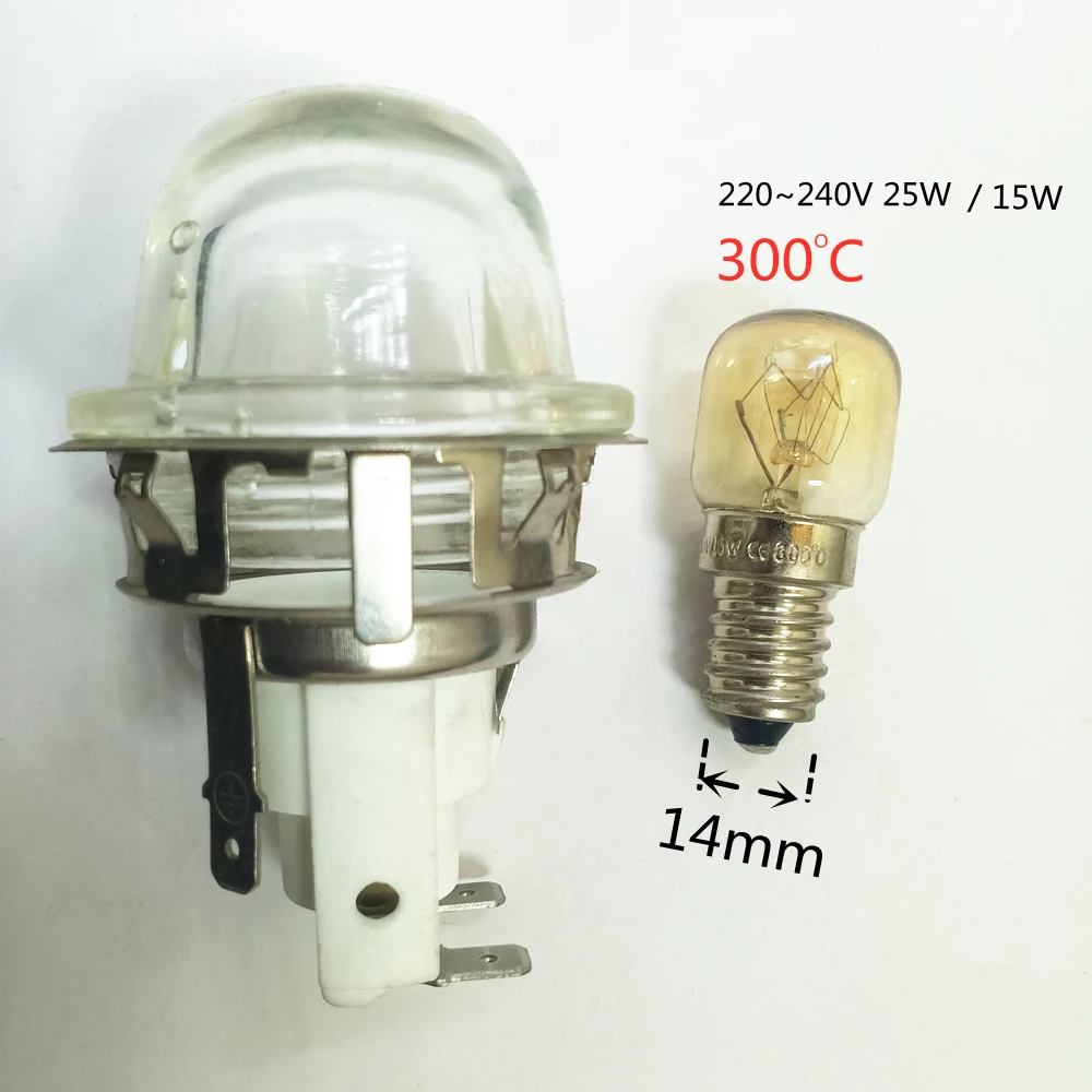 E14 Oven Light Oven Lighting E14 220V 15W E14 220V 25W High Temperature ...