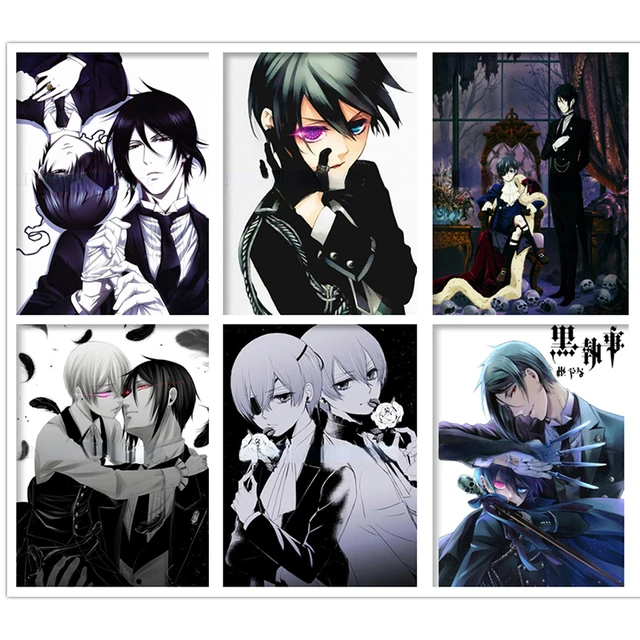 How To Draw Sebastian From Black Butler