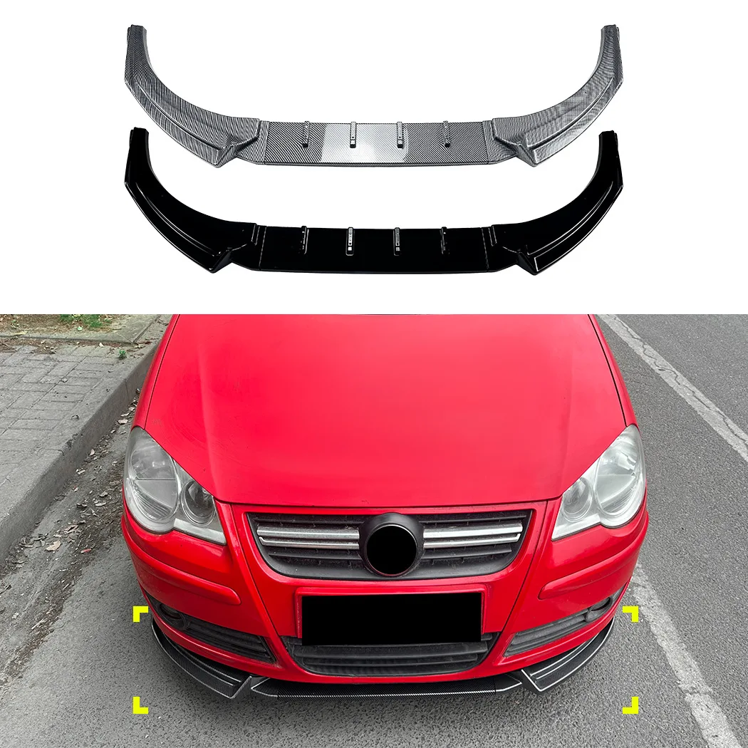 Front Bumper Lip Spoiler Splitter Diffuser Tuning For Volkswagen VW ...