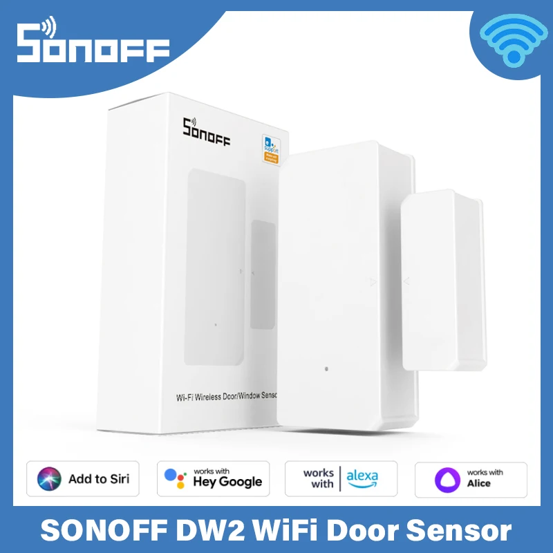 SONOFF-DW2-WiFi-Magnetic-Door-Window-Sensor-Smart-Home-eWeLink-Remote ...