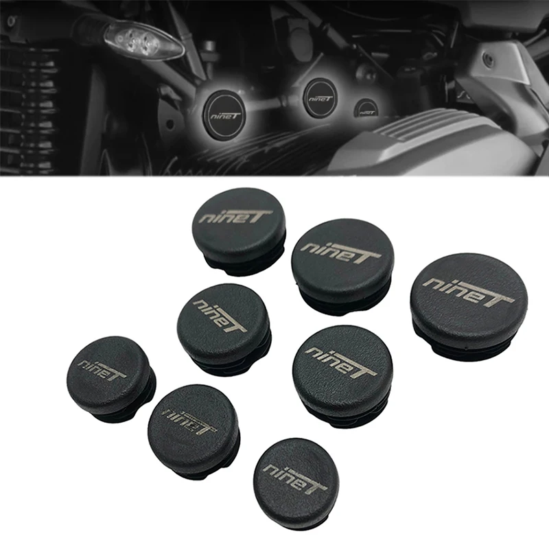 RNineT-Juego-de-tapas-de-cubierta-de-orificio-de-marco-decorativo-para ...