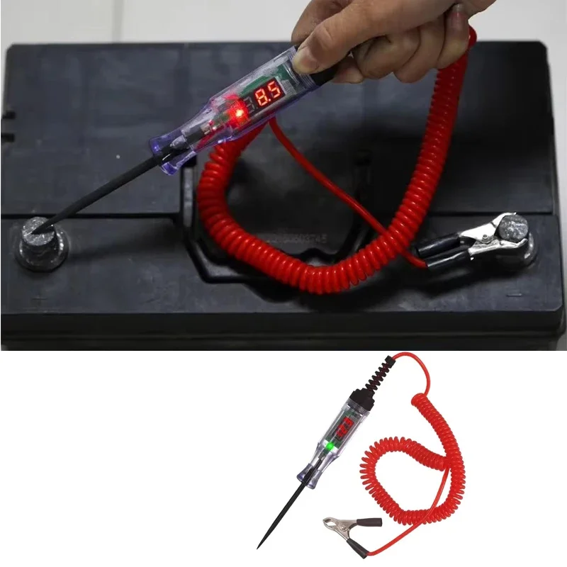 Multi-Range Voltage Tester Pen 6V 12V 24V 70V Automotive Circuit ...