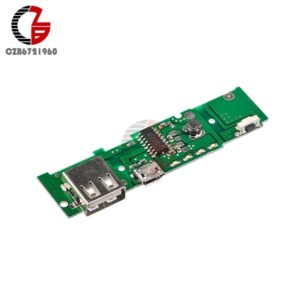 5V 1A 18650 Lithium Battery Charging Board Lipo Li-ion Lead Acide Cell ...