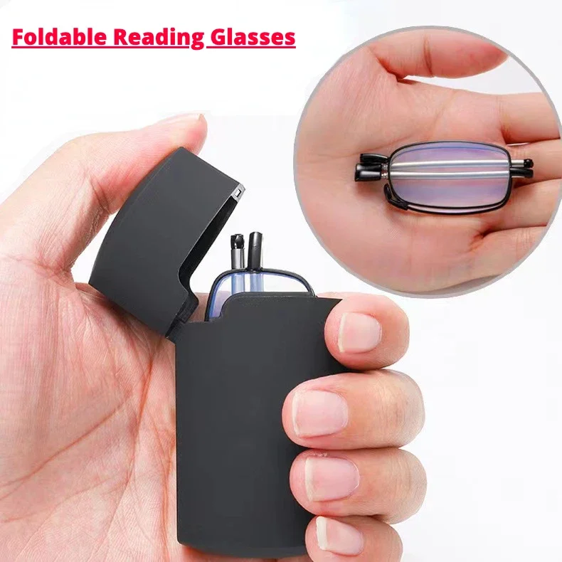 1pc-Mini-Portable-Folding-Reading-Glasses-With-Case-Women-Men-Foldable ...