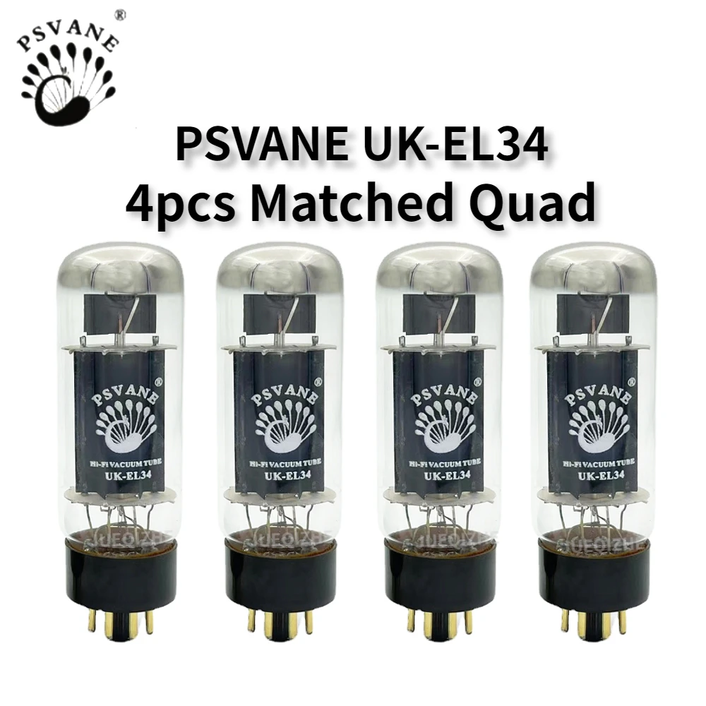 Psvane Uk-el34 Vacuum Tube Upgrade El34 El34c 6ca7 6p3p 6l6 Electronic Precision Matching ...