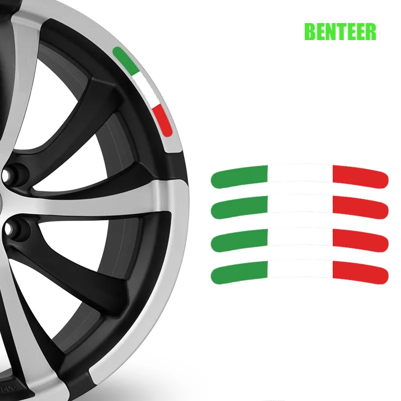 4Pcs-Car-Rim-Wheel-Decal-Sticker-For-Alfa-Romeo-Giulia-Giulietta-159 ...