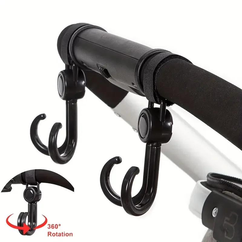 2Pcs-Set-Hooks-For-Stroller-Car-Shopping-Cart-Hooks-Baby-Stroller ...