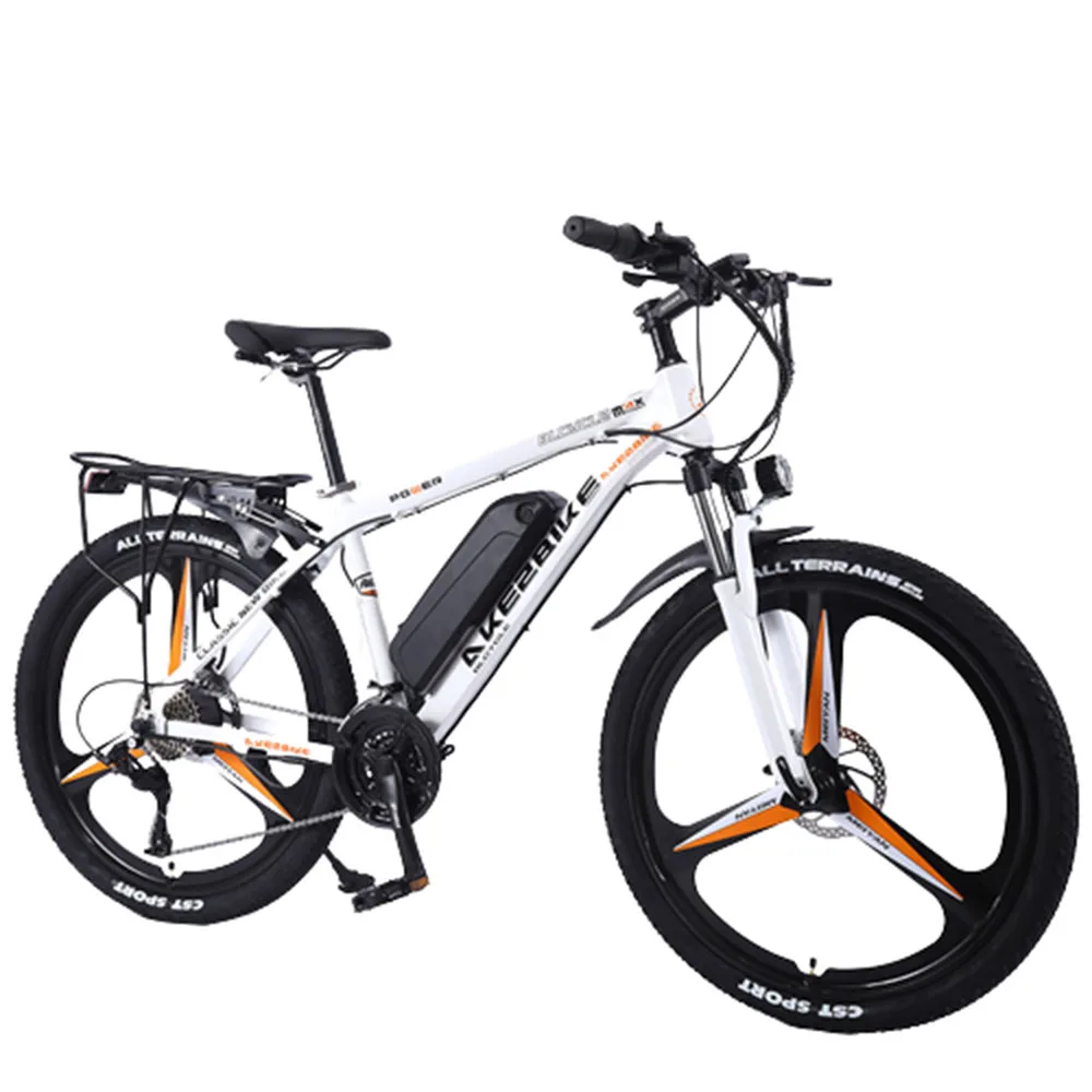 26 Inches Electric Bicycle 27 Speed Lithium Battery e-Bike Aluminum ...