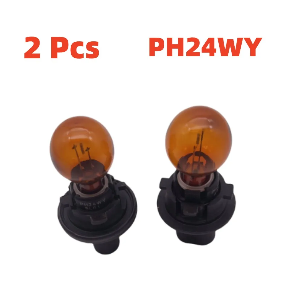 2Pcs Turn Signal Lights PU20d/6 12272 12V/24WY PH24WY Amber Original ...