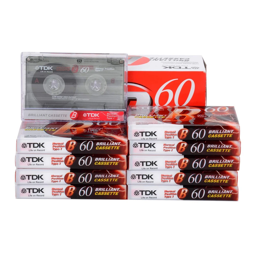 5ps-andard-Kassette-Blank-Tape-Player-leer-60-Minuten-magnetisches ...
