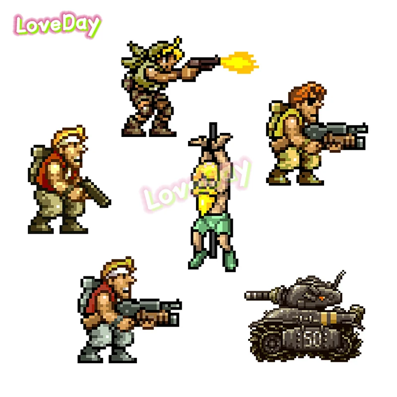 Metal-Slug-Arcade-Games-Style-Car-Sticker-Decal-Funny-Vinyl-Window ...