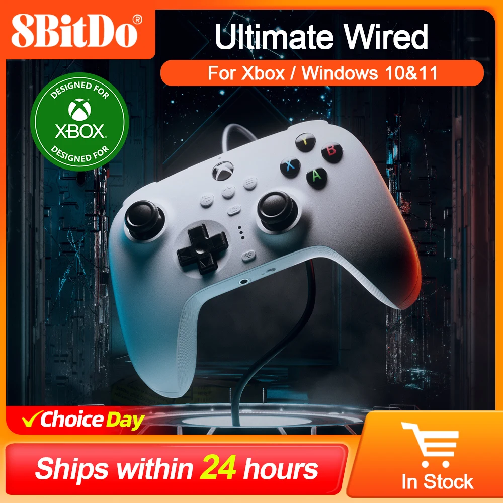 8BitDo-Ultimate-Xbox-Gamepad-Controller-Joystick-para-PC-Compat-vel-com ...