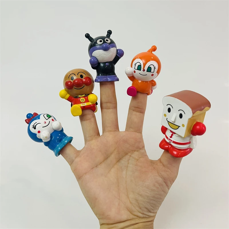 Anpanman-Anime-Hand-Puppet-Toys-PVC-Puppets-Kids-Children-Finger-Story ...