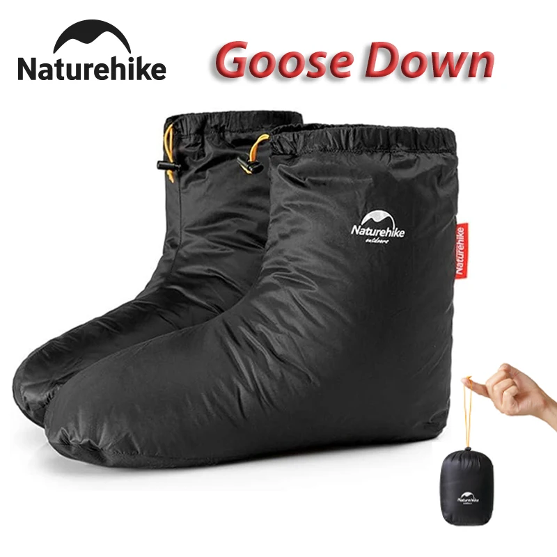 Naturehike Winter White Goose Down Feet Cover Ultralight Anti-Slip ...