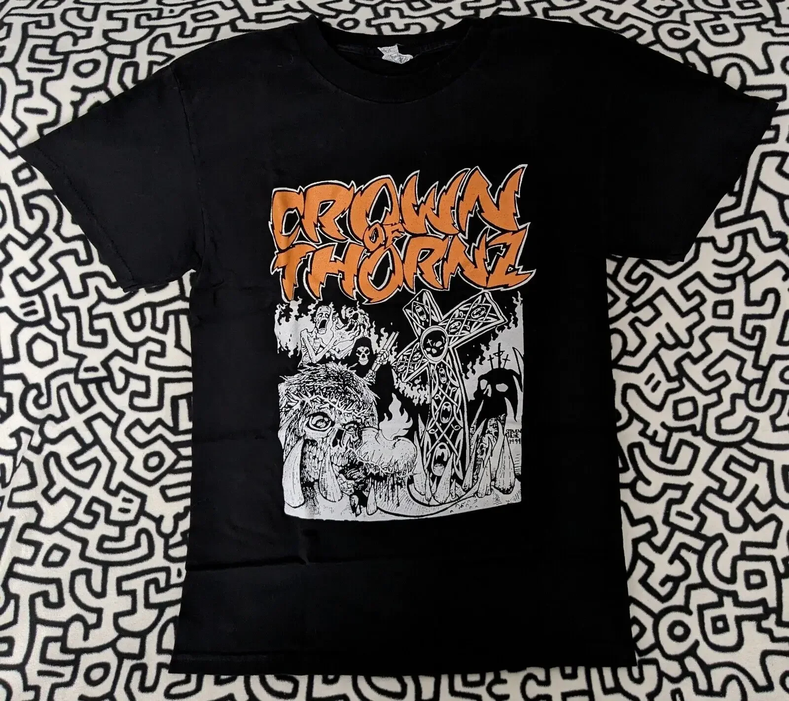 Crown-Of-Thornz-Shirt-Small-Nyhc-Hardcore-Skarhead-Icepick-Madball ...
