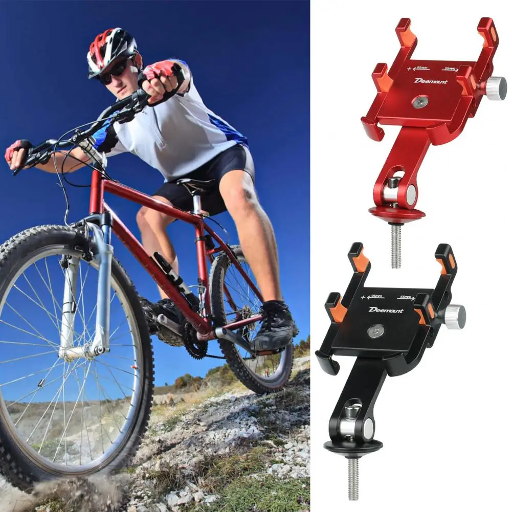 1-Set-Bicycle-Phone-Rack-Anti-slip-Anodizing-CNC-Cutting-Anti-rust ...