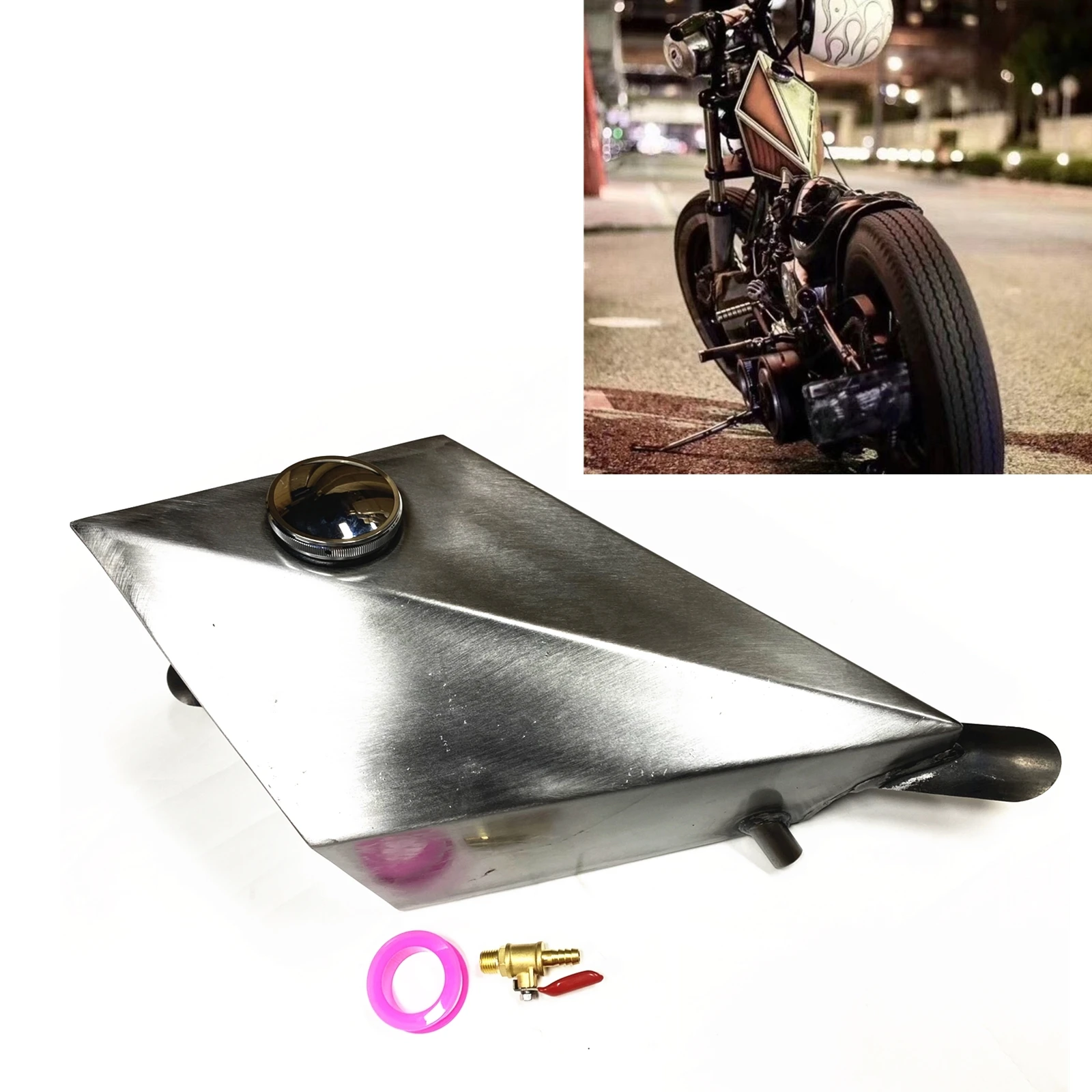 8-L-Triangle-Style-Motorcycle-Petrol-Gas-Tank-Universal-Modified ...