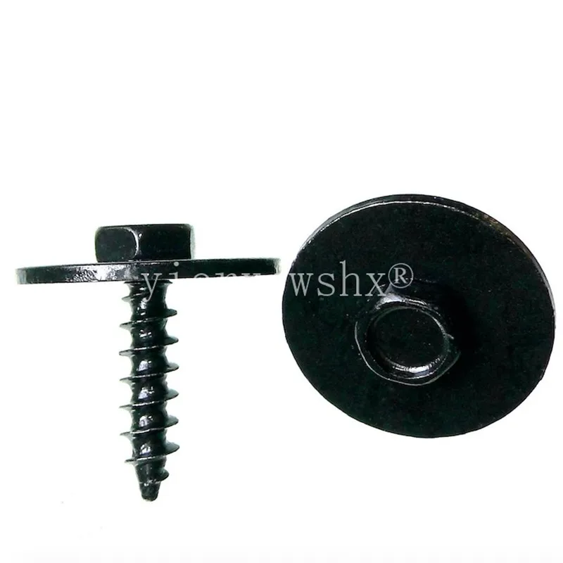 100PCS-For-BMW-5MM-Hole-Hex-Head-Self-Tapping-Bolt-Screw-07149213164 ...
