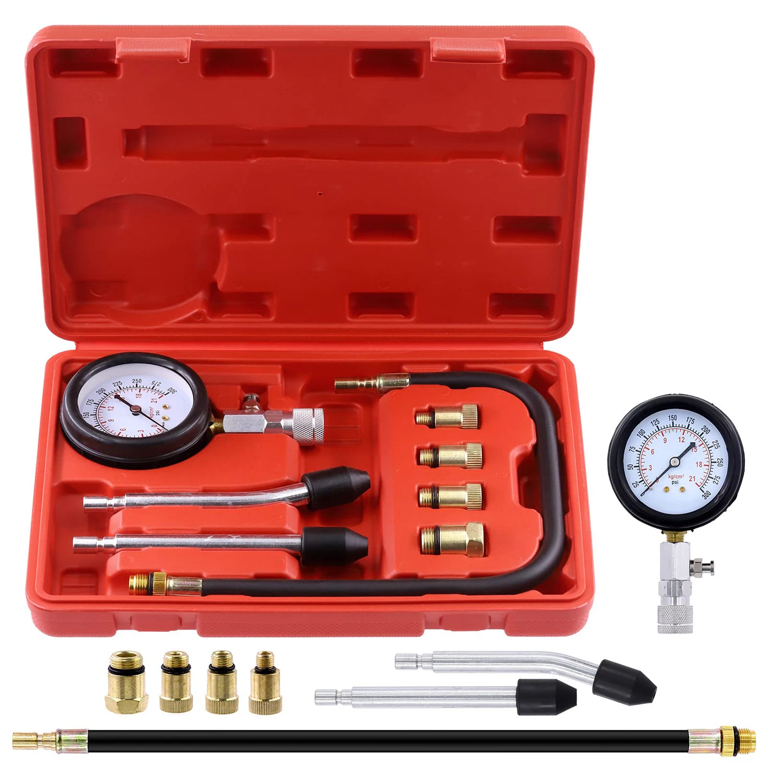 8pcs-Petrol-Engine-Cylinder-Compression-Tester-Kit-Automotive-Tool-0 ...