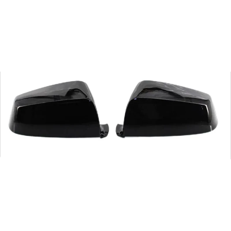 Pair Left Right Gloss Black Reversing Mirror Housing for BMW 5 Series ...