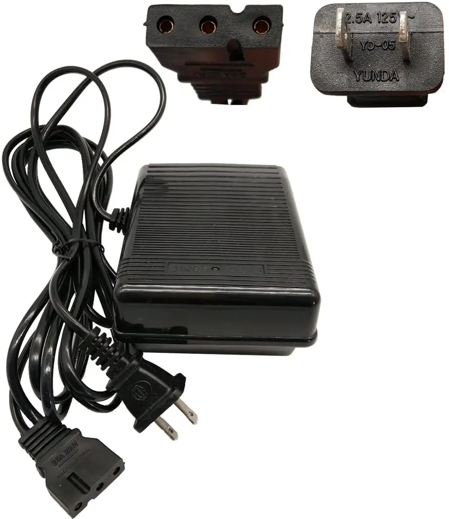 Electronic Sewing Machine Foot Pedal Speed Controller Foot Control #4C-326C