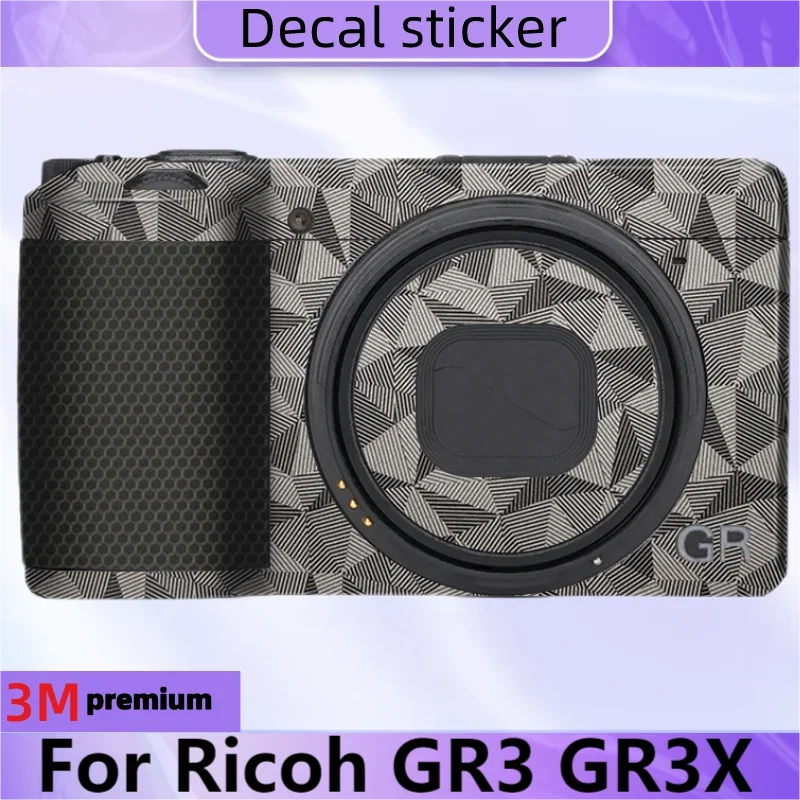 GR3 GRIII GR3X Camera Decal Skins Anti-scratch Coat Wrap Cover For ...