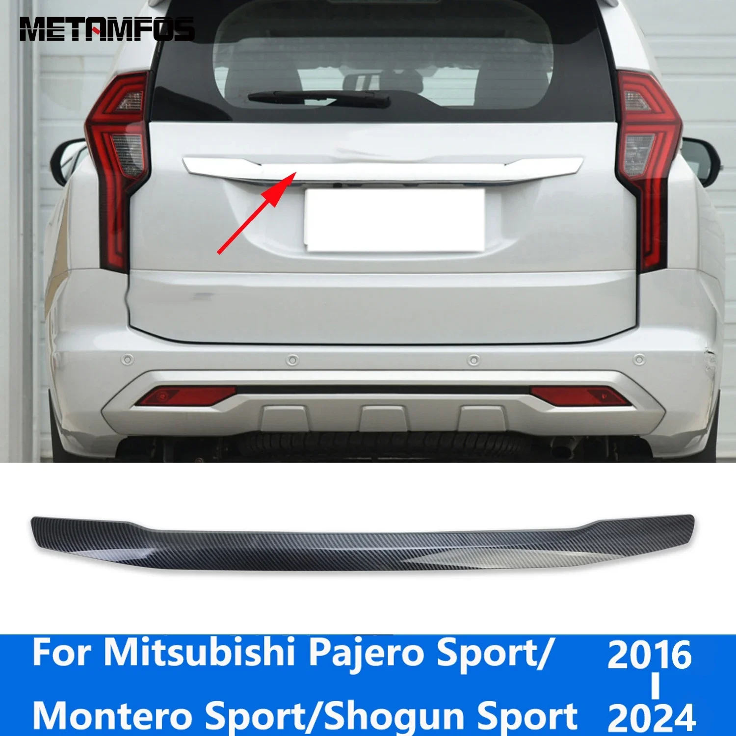 For-Mitsubishi-Pajero-Montero-Shogun-Sport-2016-2023-2024-Rear-Trunk ...