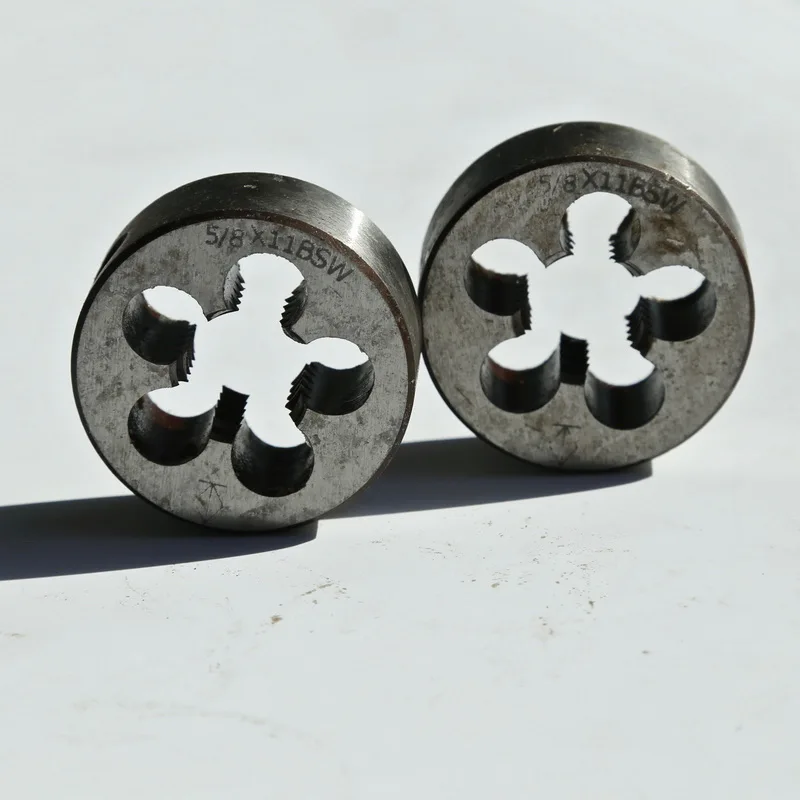 Cost Sale Of 2pcs Alloy Steel Made Bsw Standard Dies Bsw 1/2"-12 Manual ...