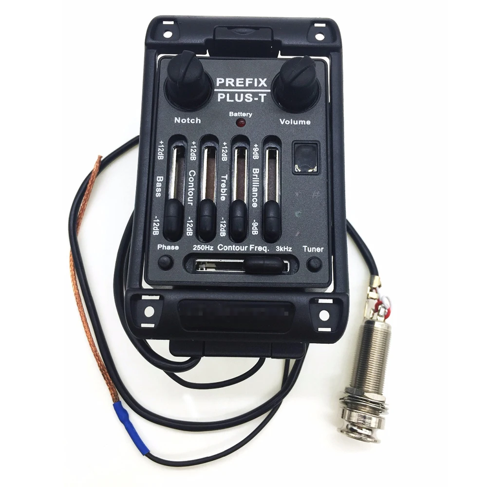 Guitar-Pickups-Prefix-Plus-T-Onboard-Preamp-Matrix-Acoustic-Pickup-EQ ...