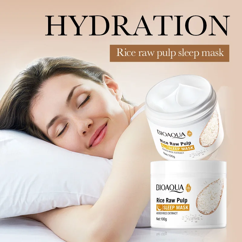 Rice-Puree-Leave-In-Sleep-Facial-Mask-Deep-Hydration-Shrink-Pores ...