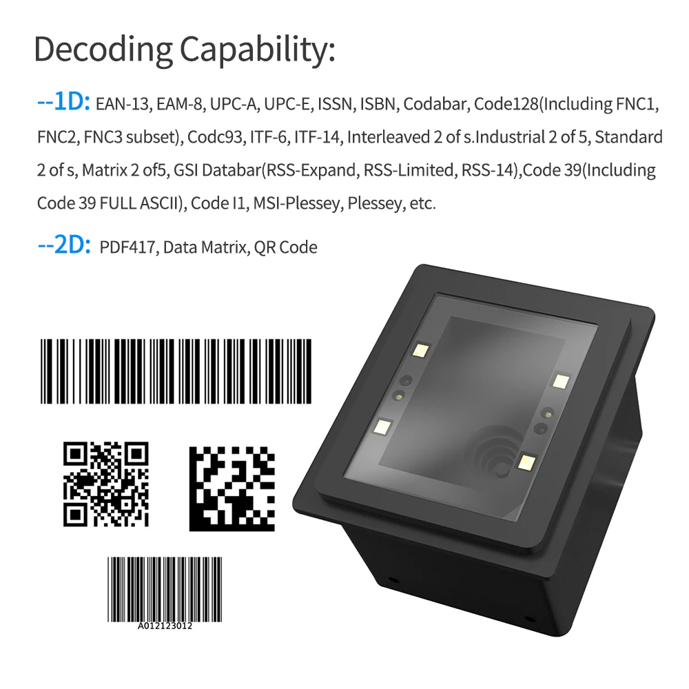 Embedded-Barcode-Scanner-Self-Induction-1D-2D-QR-Bar-Code-Reader-Module ...