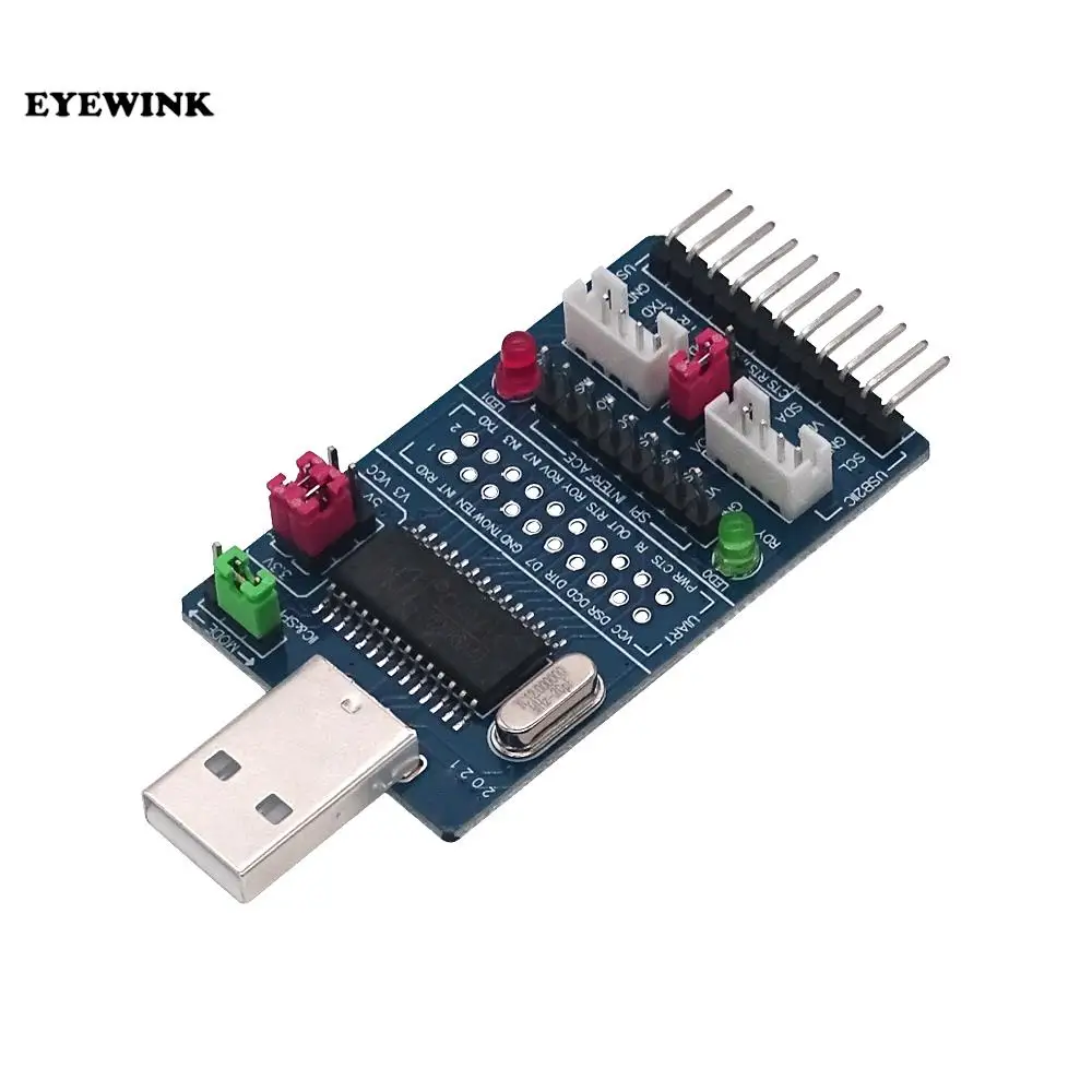 Ch341a Usb I2c Iic Spi Uart Ttl Isp 어댑터 Epp Mem 병렬 포트 변환기 Aliexpress