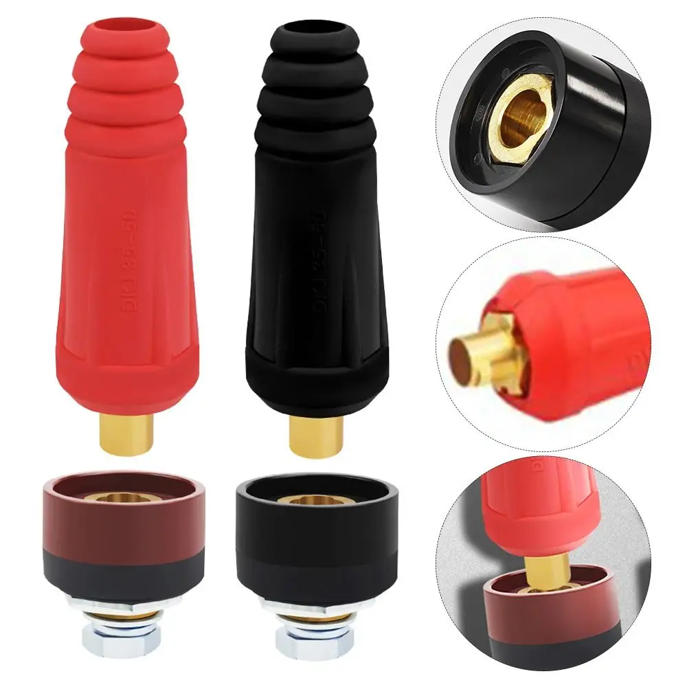 Welding-Cable-Connector-Male-Connector-Plug-Welding-Machine-Wire-Socket ...