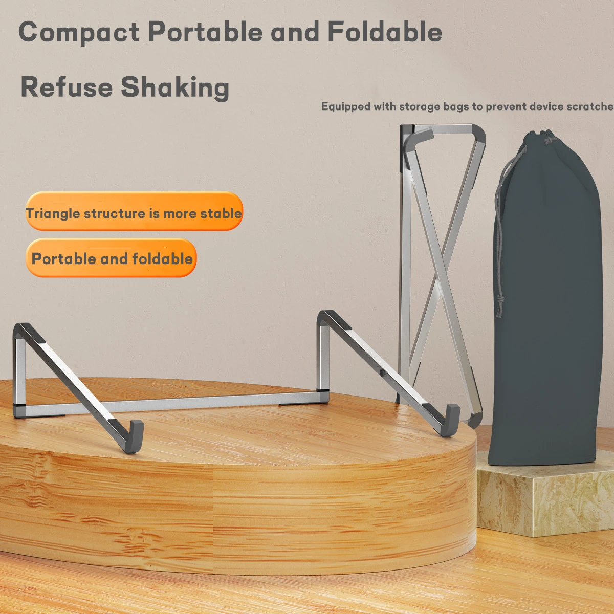 Portable-Laptop-Stand-Aluminum-Alloy-Support-Computer-Bracket-Ultra ...