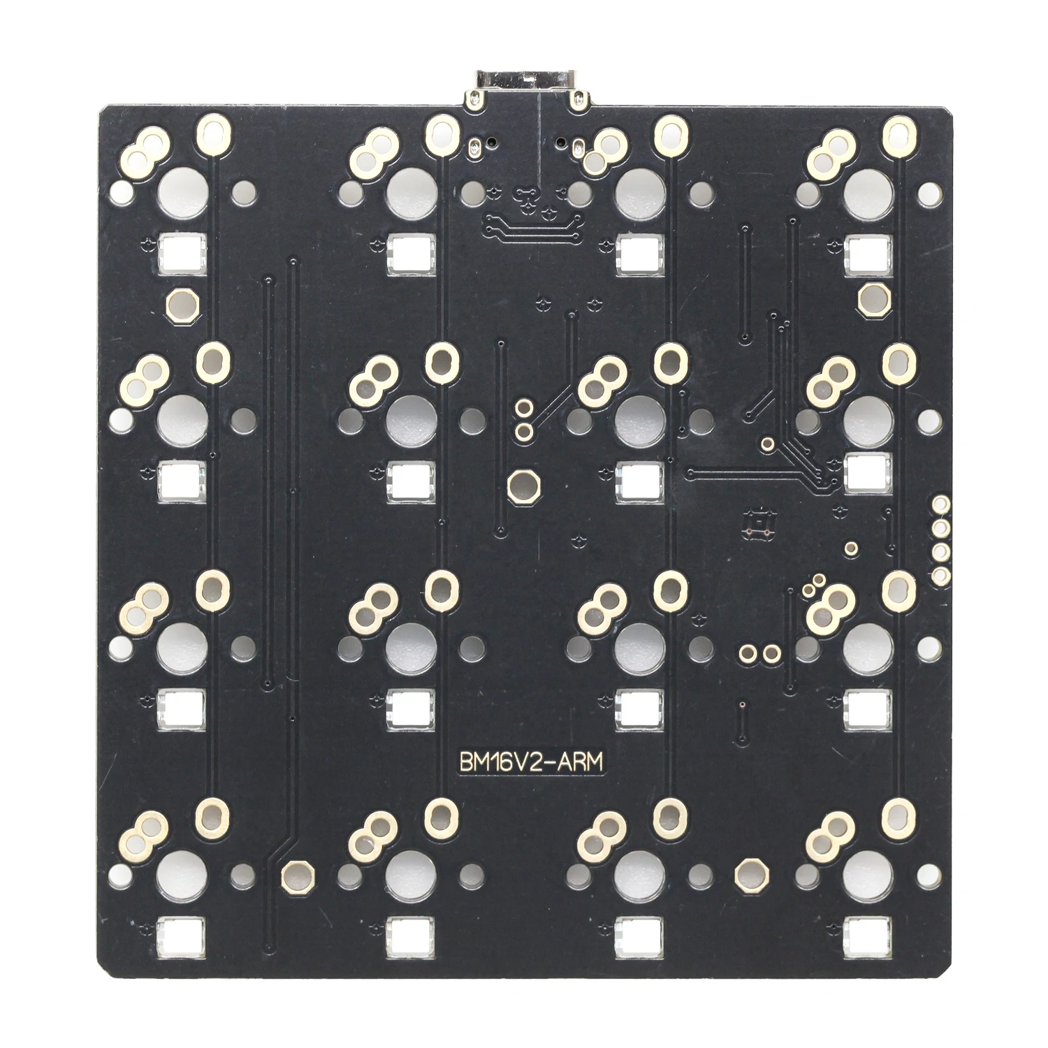 bm16a 16 bm16 keys Custom Mechanical Keyboard PCB plate programmed ...