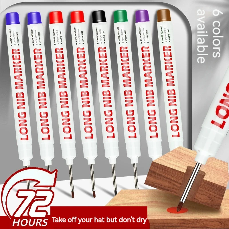 Long-Head-Markers-Set-Bathroom-Woodworking-Decoration-Multi-purpose ...