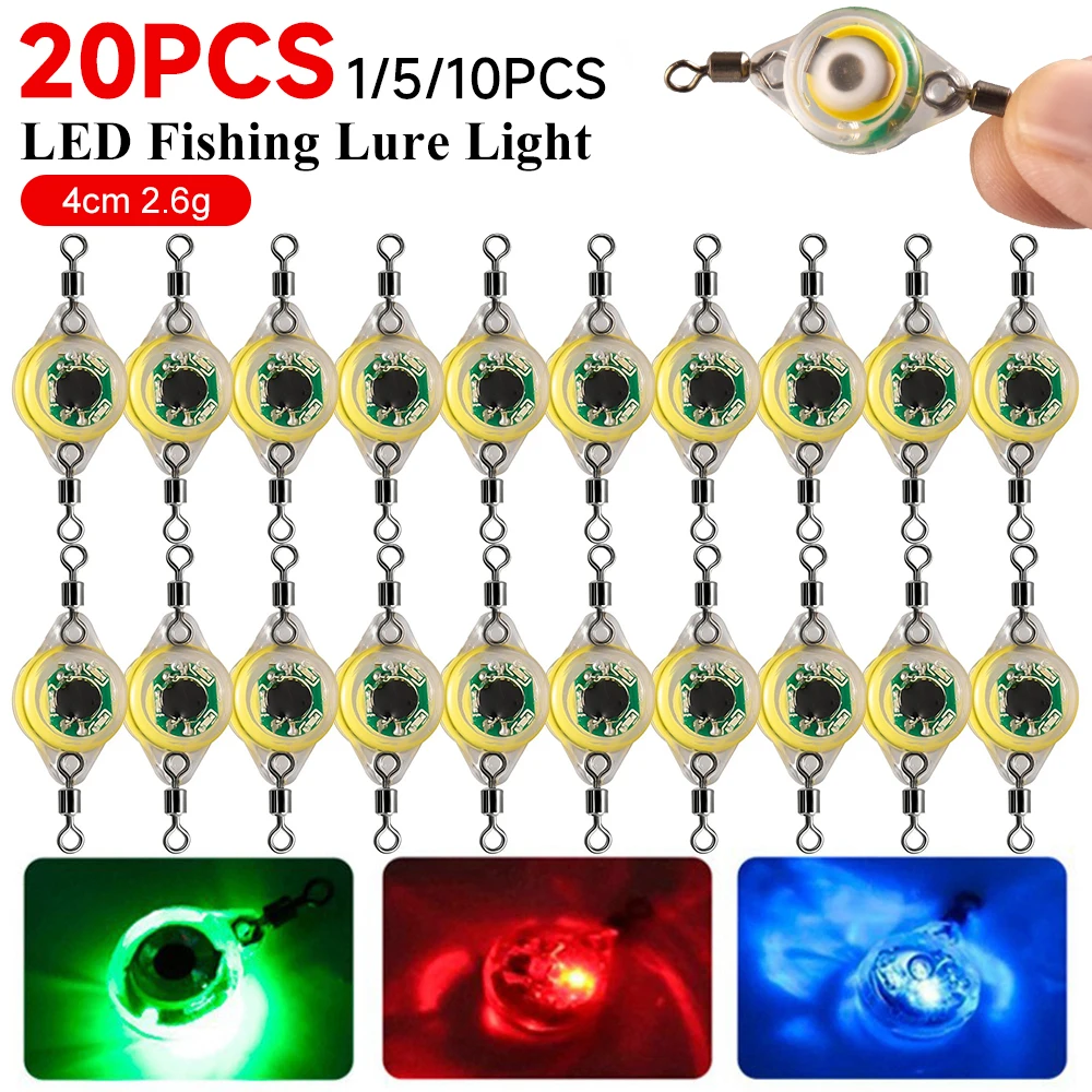 20-1PCS-LED-Attracting-Fish-Light-Eye-Shape-Fishing-Lure-Light ...