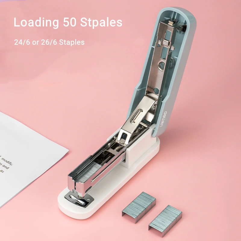 Deli Office Stapler Machine 24/6 És 26/6 Staples Paper Stapling Tools ...