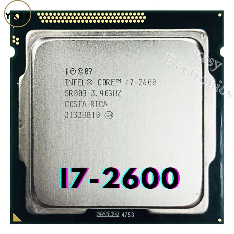 Intel Core I7 2600 Processador Quad core Lga 1155 Soquete I7 2600