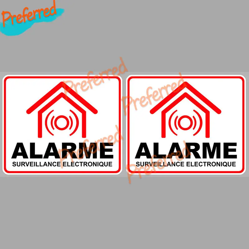 Security-Monitoring-Alarm-Attributes-Car-Sticker-Warning-Decals-Racing ...