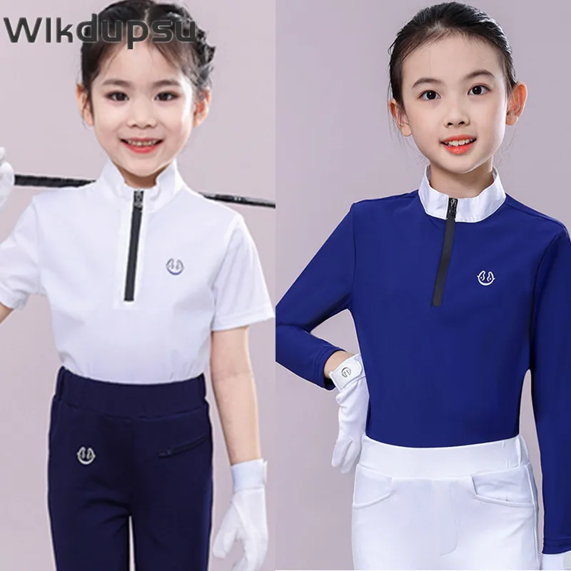 Back Rider Breeches Outfits Tshirt Top | Childrens Horse Riding Clothes ...