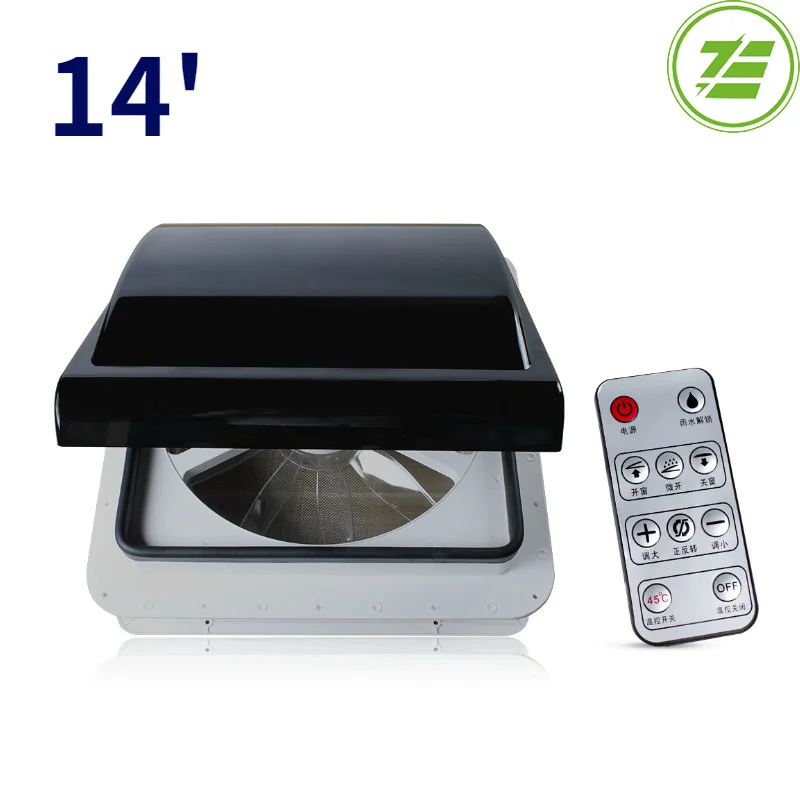 14-420mm-DC-12V-Remote-Control-RV-Ceiling-Roof-Vent-Caravan-Skylight-RV ...