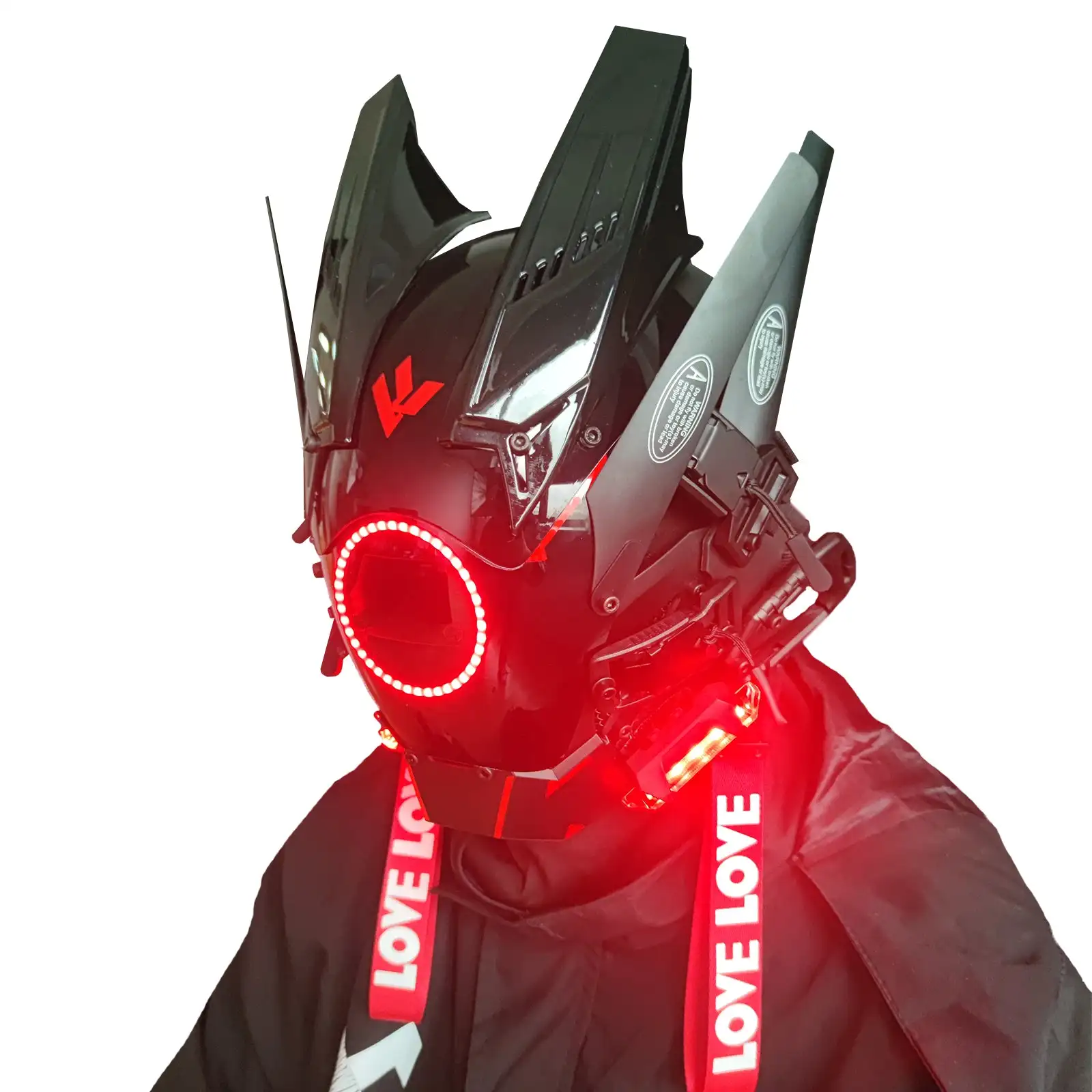 JAUPTO-punk-Mask-Helmet-Cosplay-for-Men-Futuristic-Punk-Techwear ...