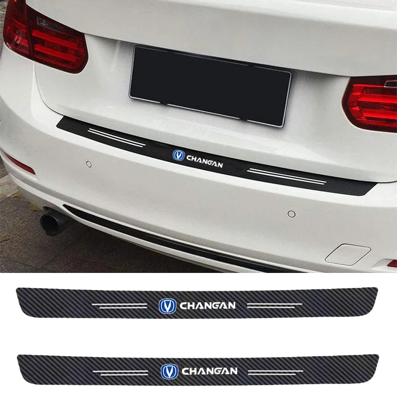 Car-Trunk-Sticker-Carbon-Fiber-Protective-pad-For-Changan-CS75-CS55 ...