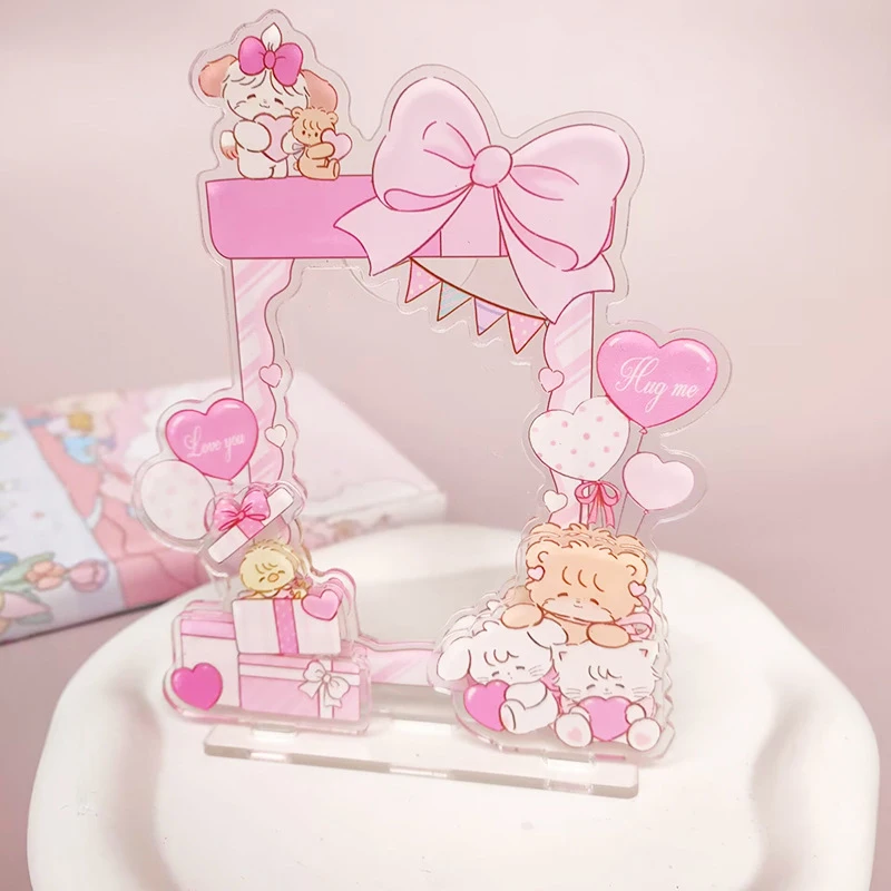 Cartoon Acrylic Photocard Frame Display Holder Cute Photo Frame Poster ...