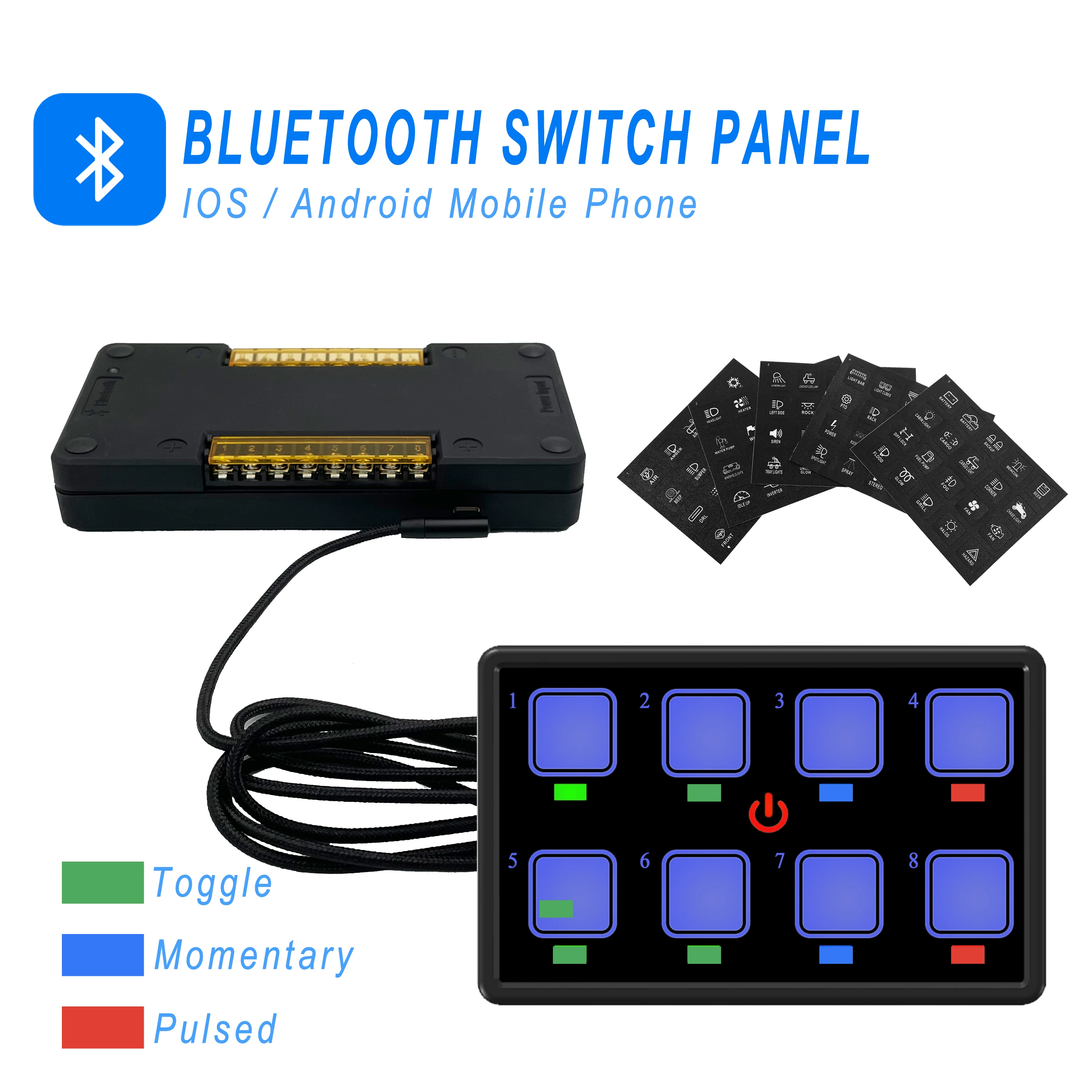 8-Gang-Bluetooth-Switch-Touch-Panel-12V-24V-Power-Control-Box-Automatic ...